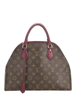 LOUIS VUITTON Monogram Canvas Alma Bnb - Red