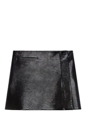 COURREGES Mini Skirt - Black