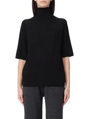 ALLUDE Pullover Sweater Black