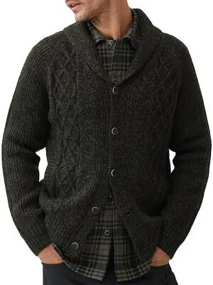 Rodd & Gunn North East Valley Knit Cardigan - Fatigue