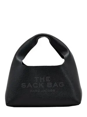 Marc Jacobs The Mini Sack Shoulder Bag Black Tonal