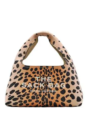 Marc Jacobs The Mini Sack Shoulder Bag Leopard