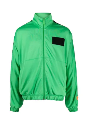 Heron Preston Tracktop Zipped Jacket - Green