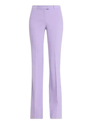 Michael Kors Michael Kors Collection Haylee Flare Crepe Trousers Freesia