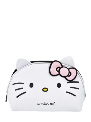 THE CREME SHOP Hello Kitty Dome Makeup Bag - Pink Bow