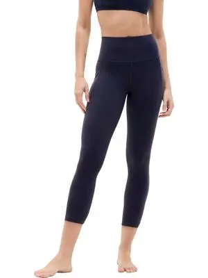Athleta Salutation Stash High-rise Capri - Navy