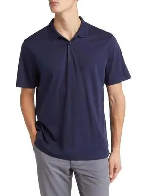 34 Heritage Pima Cotton Polo - Navy