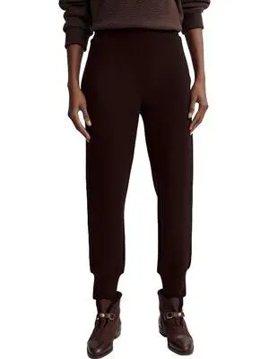 Varley Brushed Rib Slim Cuff 25-Inch Pants Coffee Bean