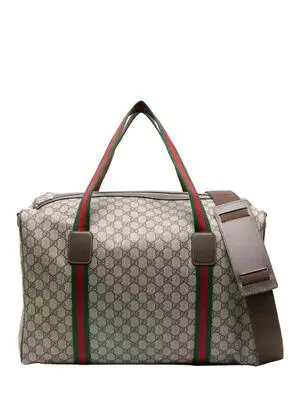 GUCCI Gucci Monogrammed Duffle Bag