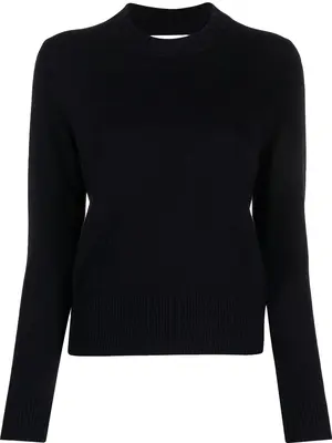 Chinti & Parker Cropped Jumper - Blue