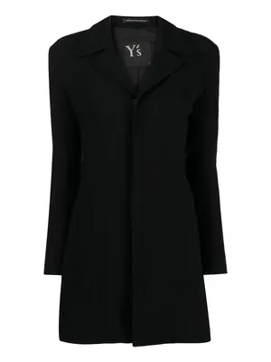 Y’s Zip-fastening Blazer - Black