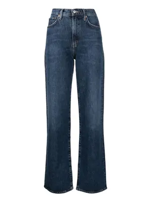 AGOLDE Harper Straight-leg Jeans - Blue