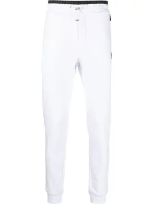 Philipp Plein Logo-patch Track Trousers - White
