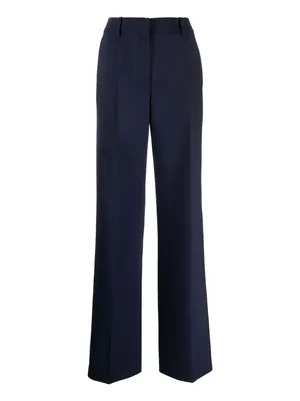 OFF-WHITE Off-White Wide-Leg Virgin Wool-Blend Trousers