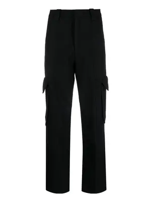 Axel Arigato Straight-leg Cargo Trousers - Black
