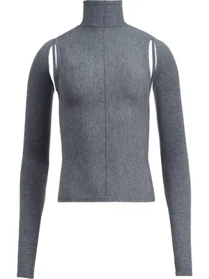 Khaite The Marlowe Wool Sweatshirt - Grey