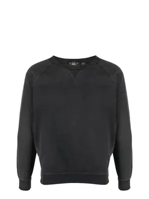 Ralph Lauren Crew-neck Cotton Sweatshirt - Black