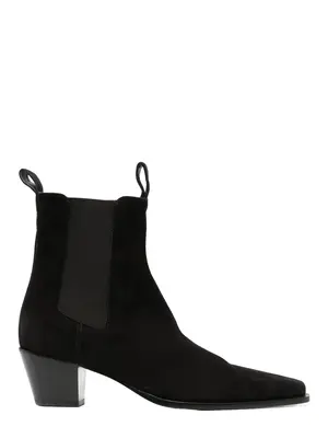 TOTEME 50mm The City Cowboy Boots - Black