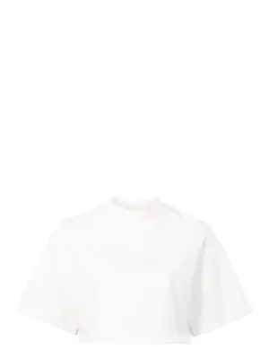 REEBOK Vector Cropped T-shirt - White