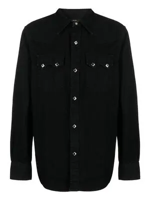 Ralph Lauren Button-up Cotton Shirt - Black