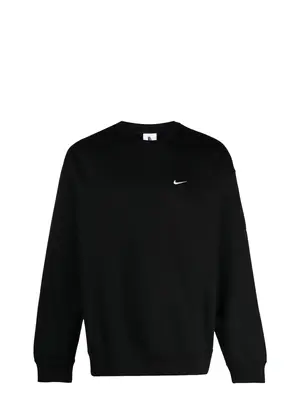 Nike Solo Swoosh-logo Sweatshirt - Black