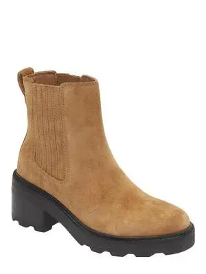 Madewell Madewell The Gwenda Platform Ankle Boot Toffee