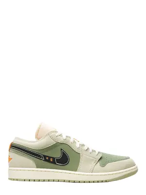JORDAN Air 1 Low Se Craft Sneakers - Green