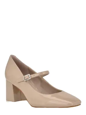 Calvin Klein Calvin Klein Jatlee Block Heel Pumps Blush