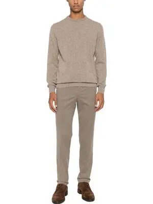 PT TORINO PT Torino Straight-Leg Modal-Blend Trousers