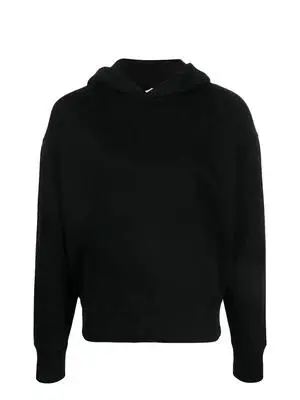 TEN C Logo-patch Hoodie - Black