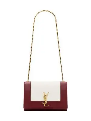 Saint Laurent Small Kate Leather Bag - Red