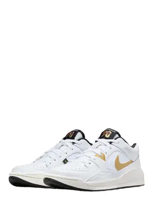 JORDAN Jordan Stadium 90 Sneaker White/ Gold/ Black/ Sail