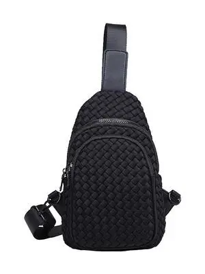 SOL AND SELENE Beyond The Horizon Sling Backpack - Black