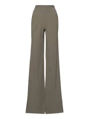 Rick Owens Crêpe Wide-leg Pants - Beige
