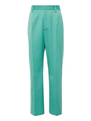 MAISON MARGIELA Pleated Trousers - Blue