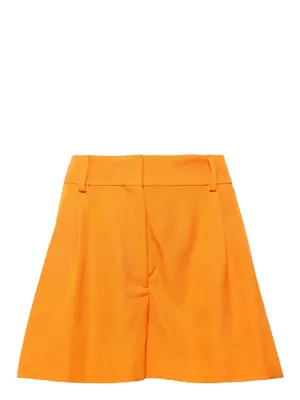 Stella McCartney High-rise Shorts - Orange