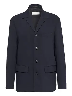 Dries Van Noten Single-breasted Blazer - Blue