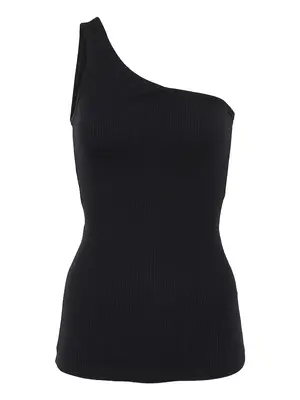 Isabel Marant One-shoulder Tank Top - Black