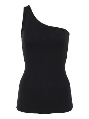 Isabel Marant Étoile One-shoulder Cotton Tank Top - Black