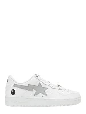 A BATHING APE Line Camo Bapesta #3 Sneakers - White