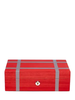 RAPPORT LONDON Carnaby Watch And Accessory Box - Red