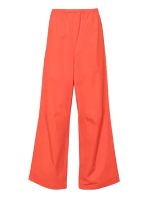 Gucci Logo-patch Trousers - Red