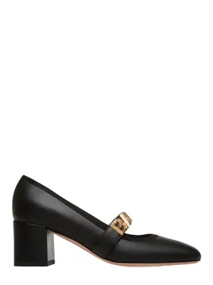 Bally Spell 55mm Leather Pumps - Black