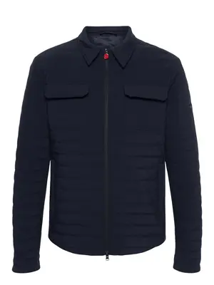Kiton Lightweight Padded Jacket - Blue