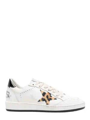 GOLDEN GOOSE Ball Star Leather Sneakers - White