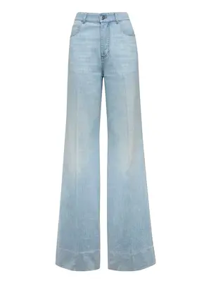 BOTTEGA VENETA Bottega Veneta High-Rise Wide-Leg Jeans