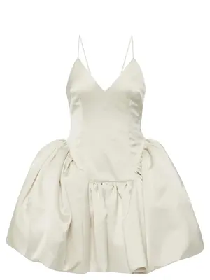 DANIELLE FRANKEL Bridal Estelle Minidress - White