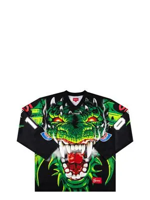 Supreme Supreme Dragon Hockey Jersey Black