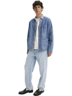 LEVI'S 568 Loose Linen+ Denim Jeans - Varsity Academia Lightweight