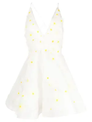 Zimmermann Matchmaker Daisy Mini Dress - White